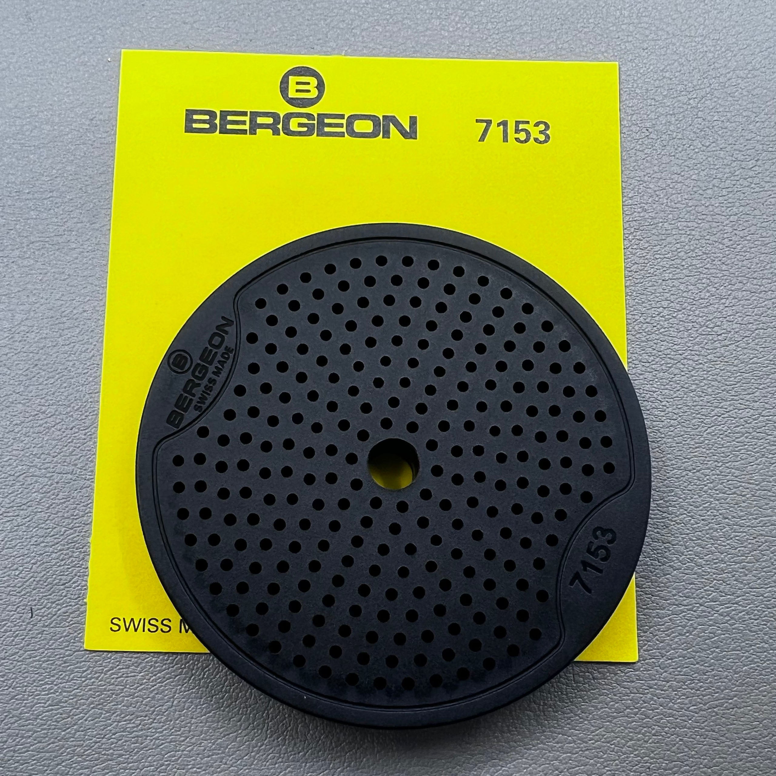 Bergeon 7153 Base Support for Watch Dials Watch Work Pad Swiss Made ...