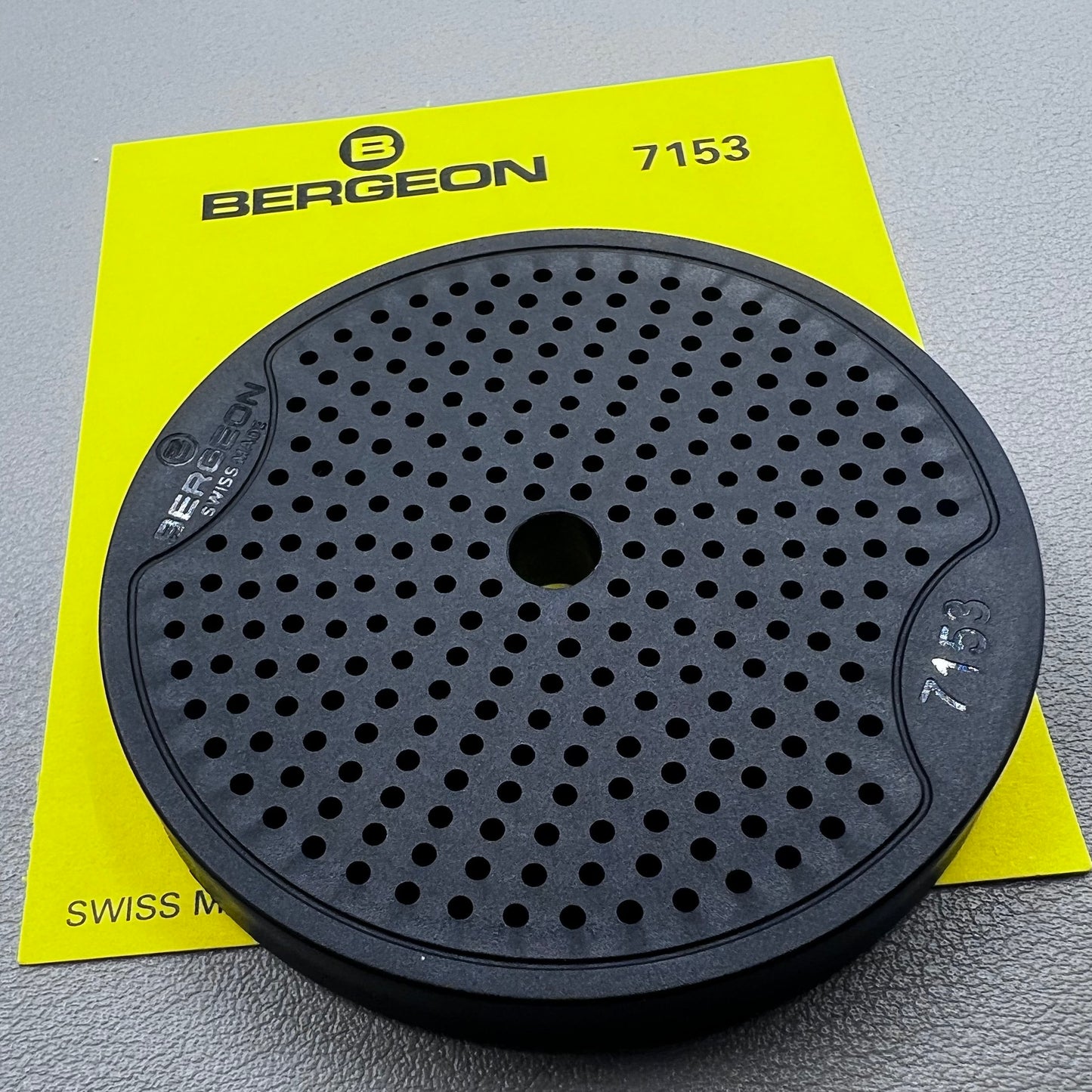 Bergeon 7153 Base Support for Watch Dials Watch Work Pad Swiss Made ...