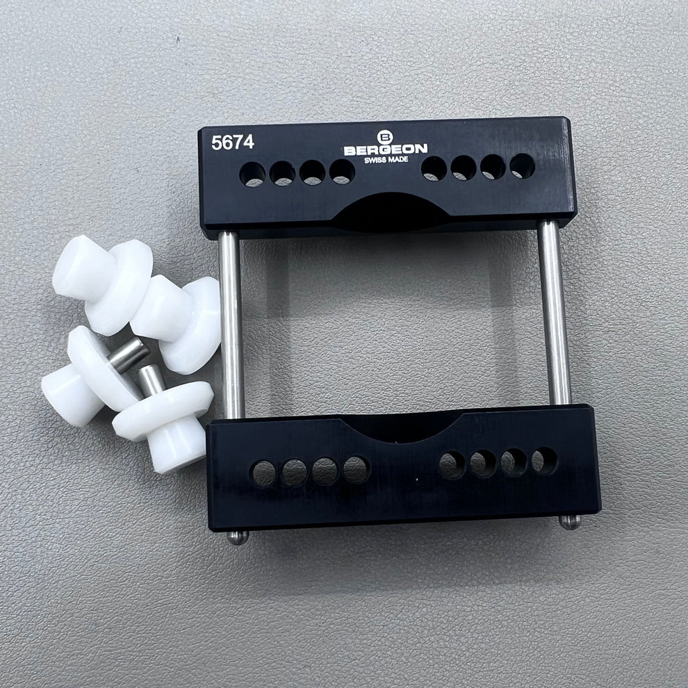 Swiss Bergeon 5674 Vise Jaws Holder for Watch Case Vice Tool – GESMART ...