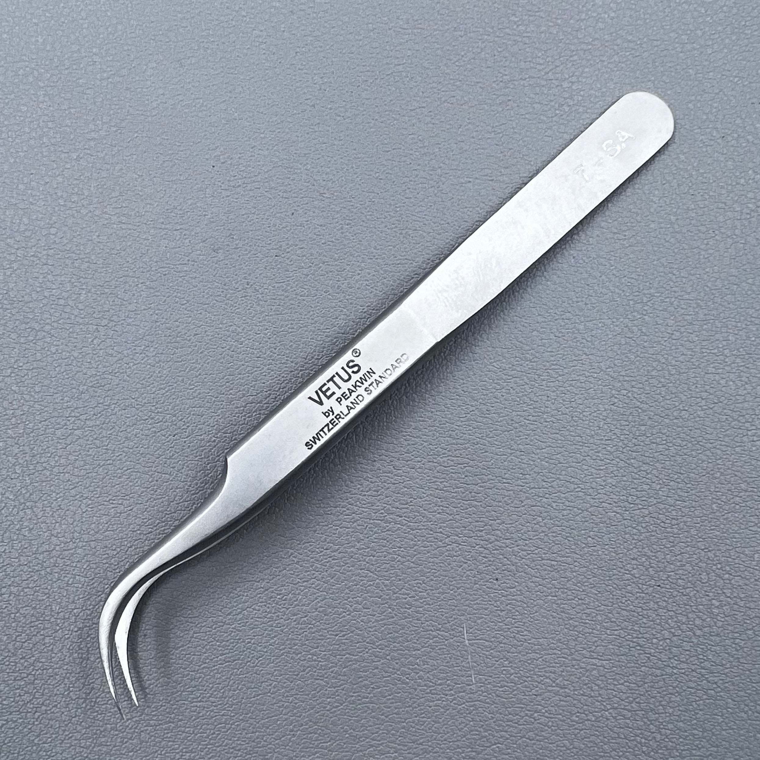 VETUS 7-SA Non-Magnetic Tweezers Stainless Steel BG 7024 Replacement ...