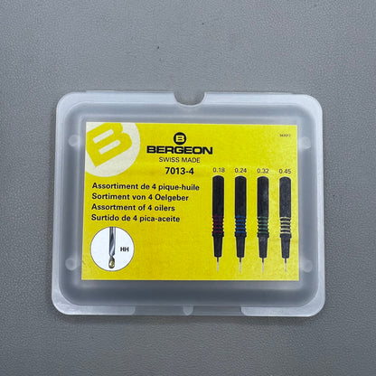 Swiss Bergeon 7013-4 Metal Dip Oilers Ergonomic Oil Grease Precision ...