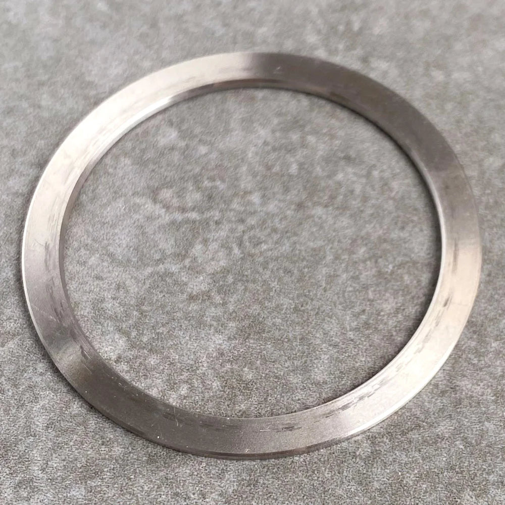 Flat 38mm*31.5mm Silver Steel Bezel Ring insert for SKX007 3.8 Diver M ...