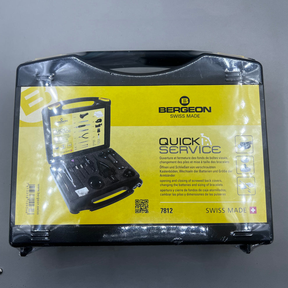 Swiss Bergeon 7812 Quick Service Tool Case Kit Watch Repair – GESMART ...