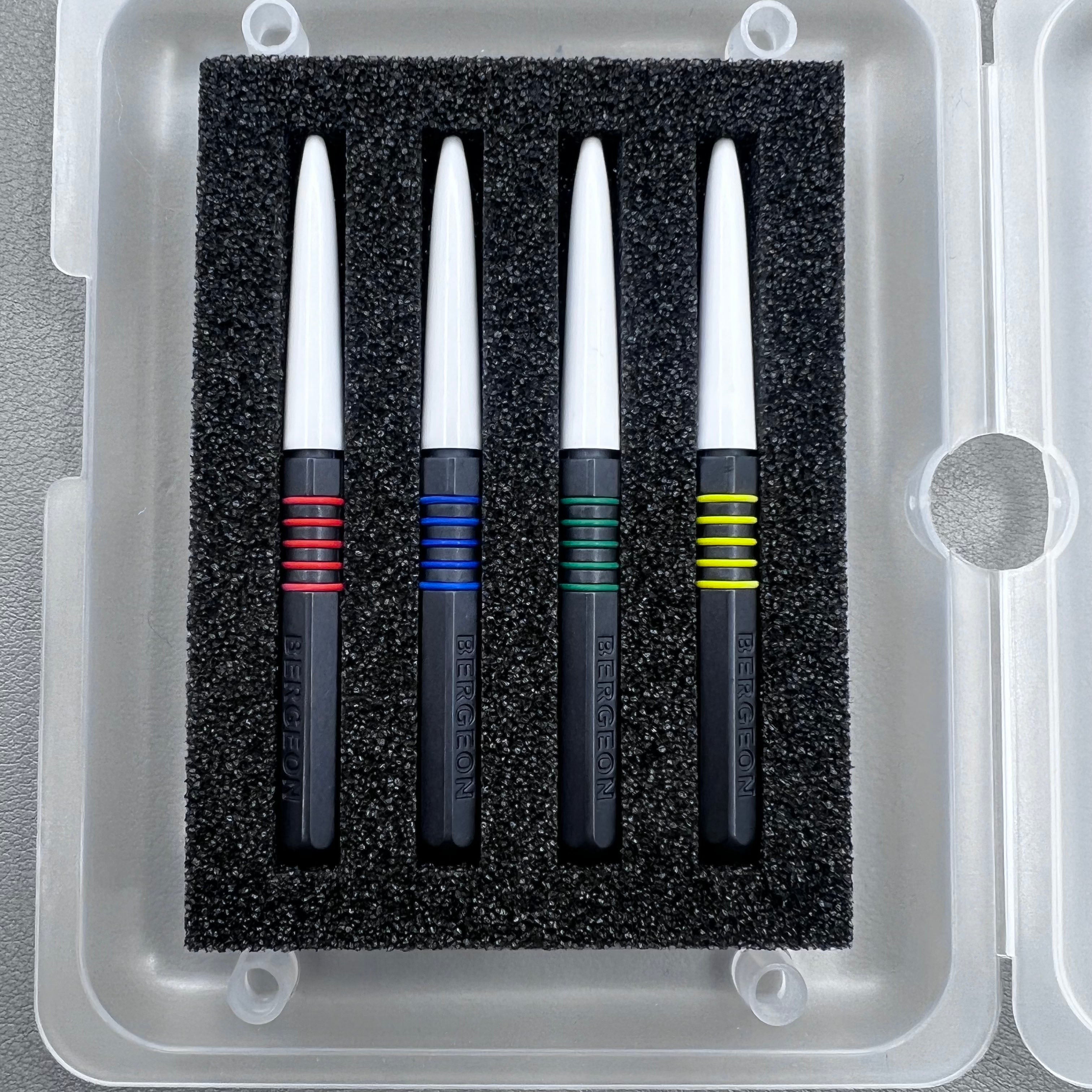 Swiss Bergeon 7013-4 Metal Dip Oilers Ergonomic Oil Grease Precision ...