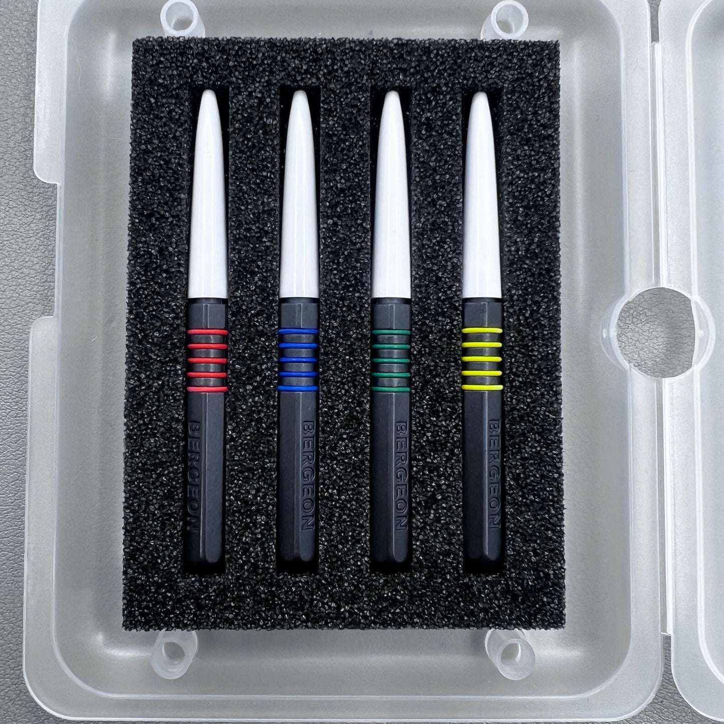 Swiss Bergeon 7013-4 Metal Dip Oilers Ergonomic Oil Grease Precision ...