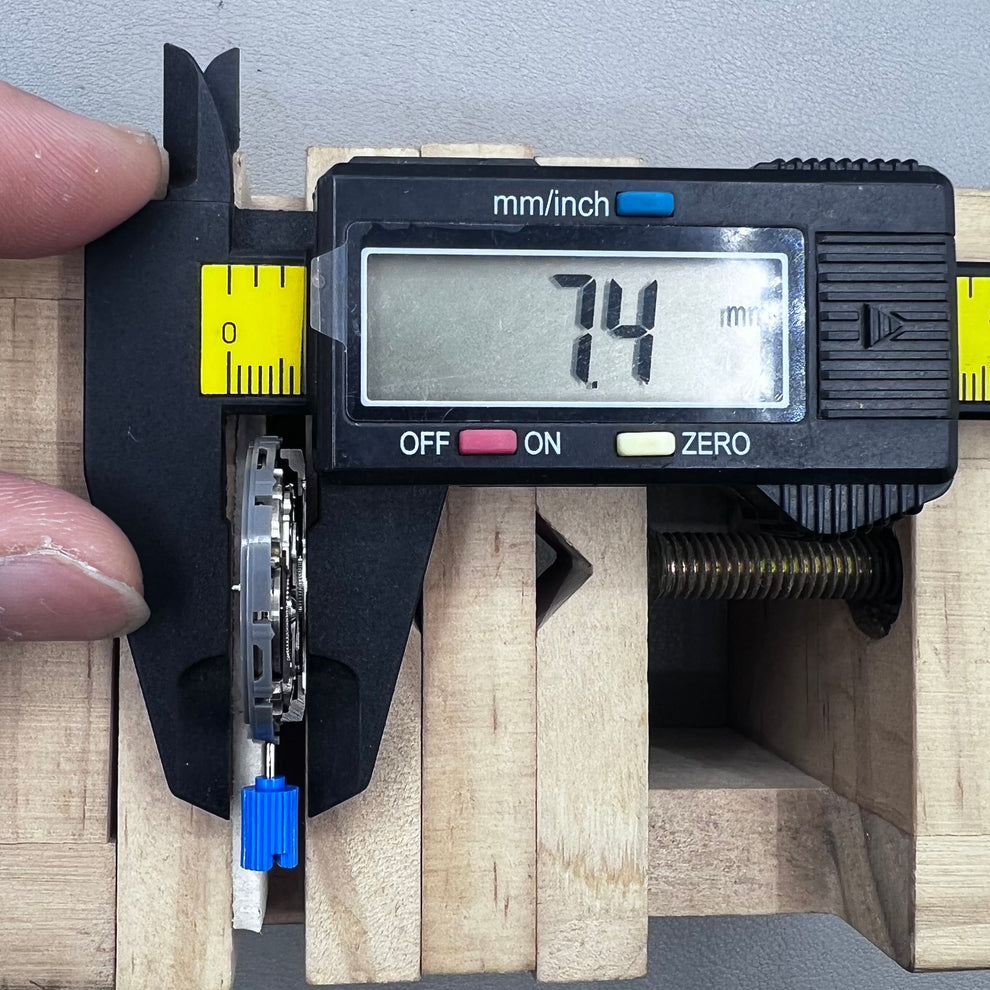 Seiko NH35 NH35A Movement Black Spade Automatic Mechanical SKX007 Crown ...